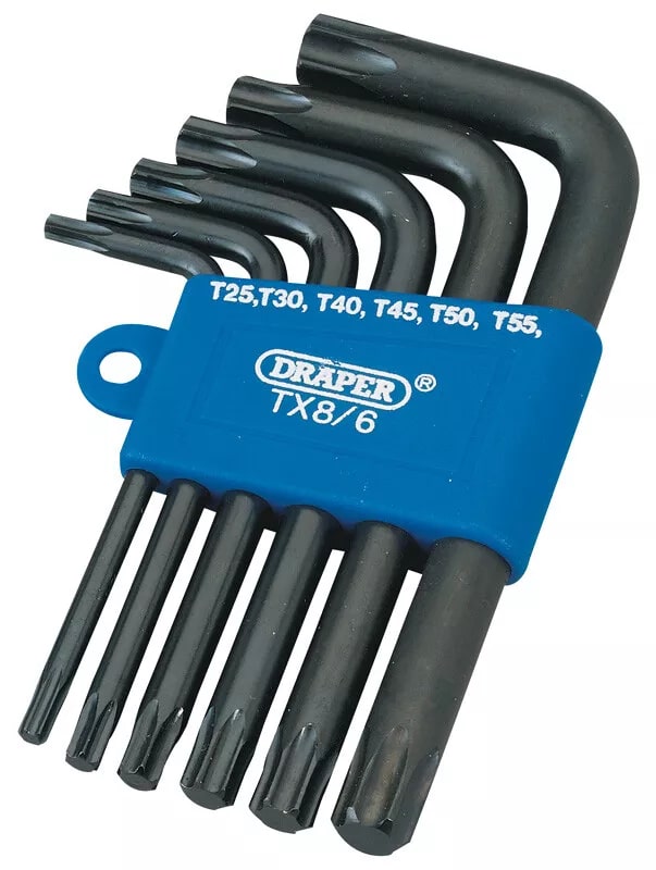 Draper 19009 6 Piece TX-Star Key Set – DW Tool Shop