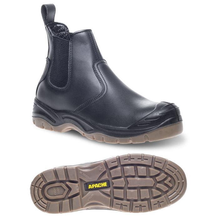 Apache Safety Dealer Boot S3, Black – DW Tool Shop
