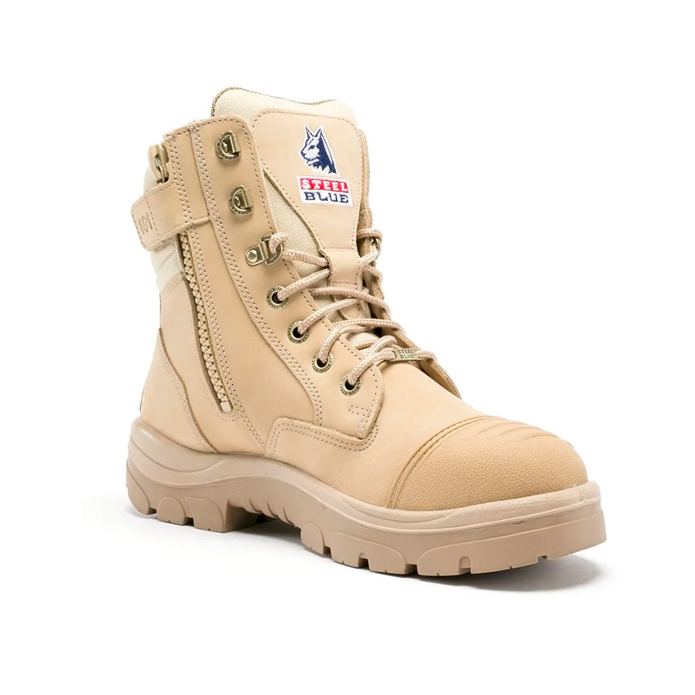 Steel Blue 392661 Southern Cross Zip GraphTEC Scuff S3 Safety Boot, Sa ...