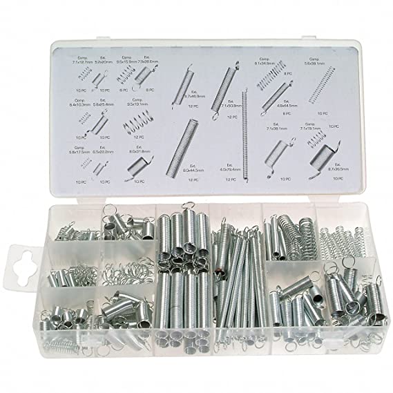 Hilka 200 Piece Spring Assortment – DW Tool Shop