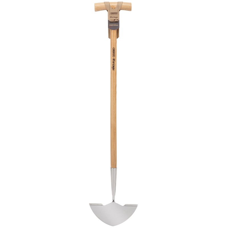 Draper 99021 Heritage Stainless Steel Lawn Edger with Ash Handle – DW ...