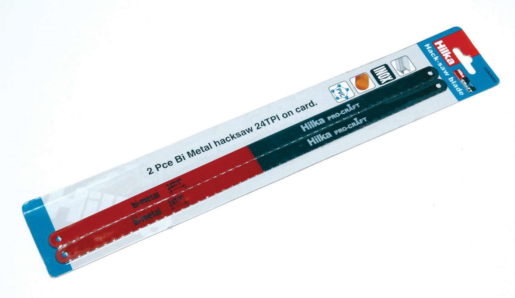 Hilka 2 Piece Bi Metal Hacksaw Blade 24 Teeth Per Inch Pro Craft – DW ...